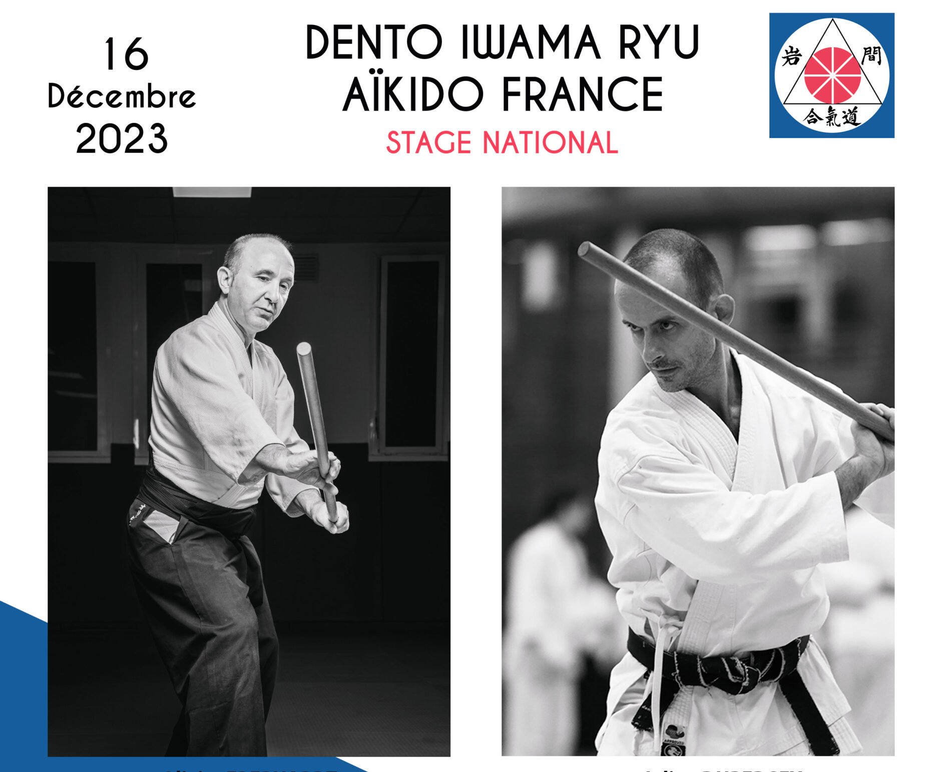Stage National Dento Iwama Ryu Aïkido France - Iwama Ryu